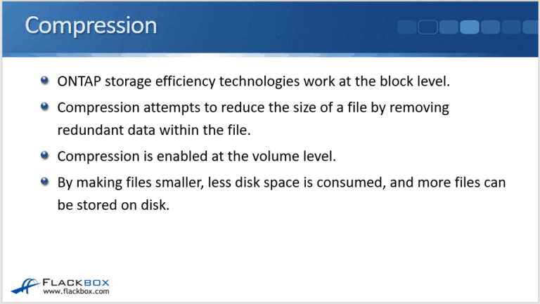 NetApp Deduplication, Compression, and Compaction Tutorial - FlackBox