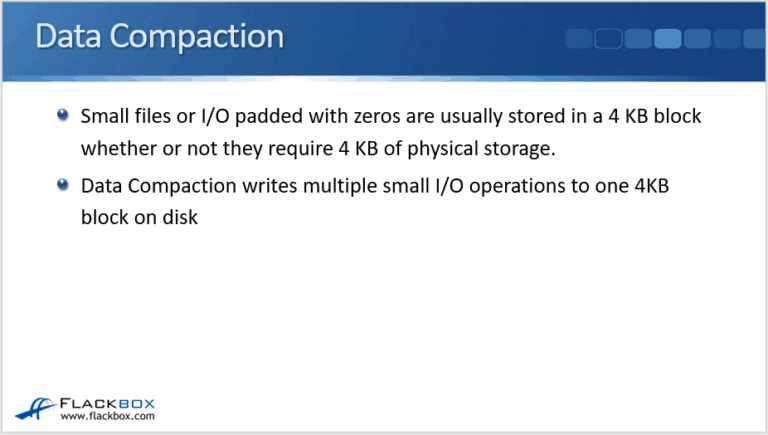 NetApp Deduplication, Compression, and Compaction Tutorial - FlackBox
