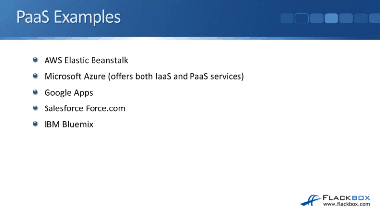 Cloud PaaS Platform as a Service Tutorial - FlackBox