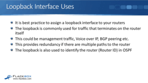 Cisco Loopback Interfaces Tutorial - FlackBox