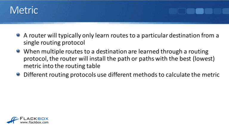 Cisco Administrative Distance Tutorial - FlackBox