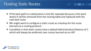 Cisco Administrative Distance Tutorial - FlackBox