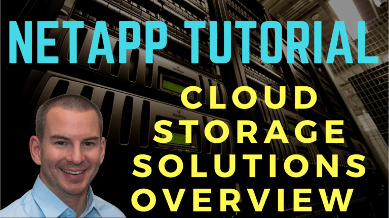 NetApp Cloud Storage Solutions Overview Tutorial - FlackBox