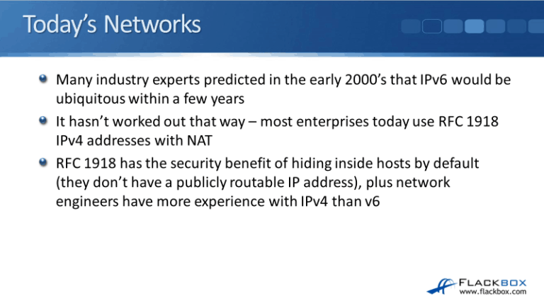 Private IP Addresses (RFC 1918) Tutorial - FlackBox