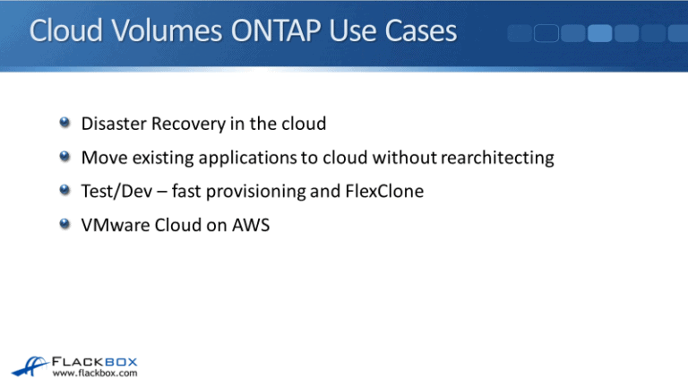 NetApp ONTAP Platforms Overview - FlackBox