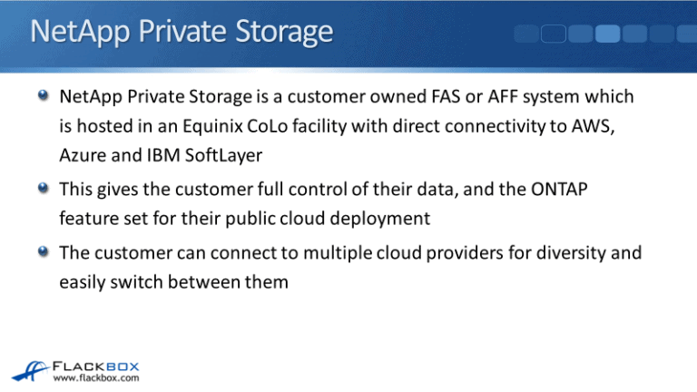 NetApp ONTAP Platforms Overview - FlackBox