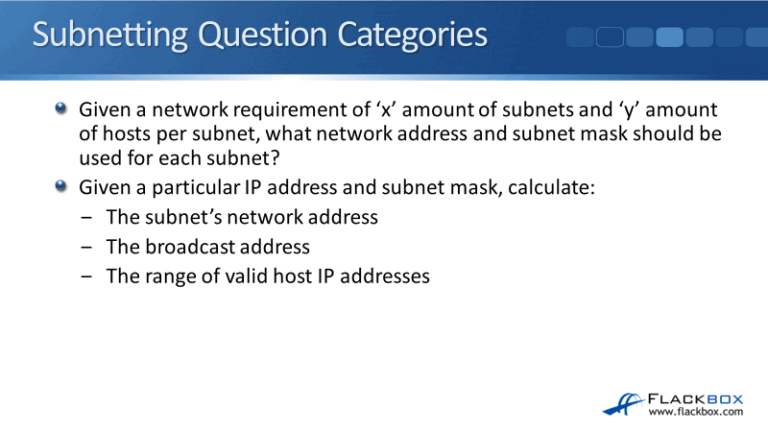 Subnetting Class A And Class B Networks Tutorial Flackbox