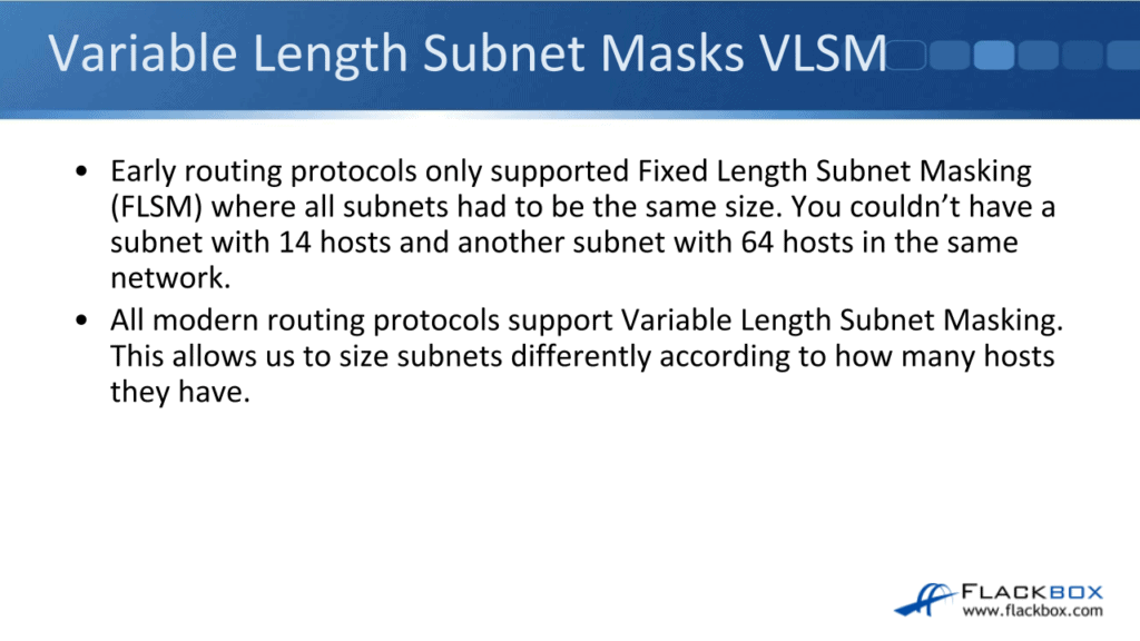 Subnetting Class C Networks And Vlsm Tutorial Flackbox
