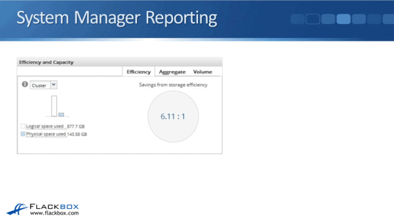 NetApp Storage Efficiency Reporting Tutorial - FlackBox