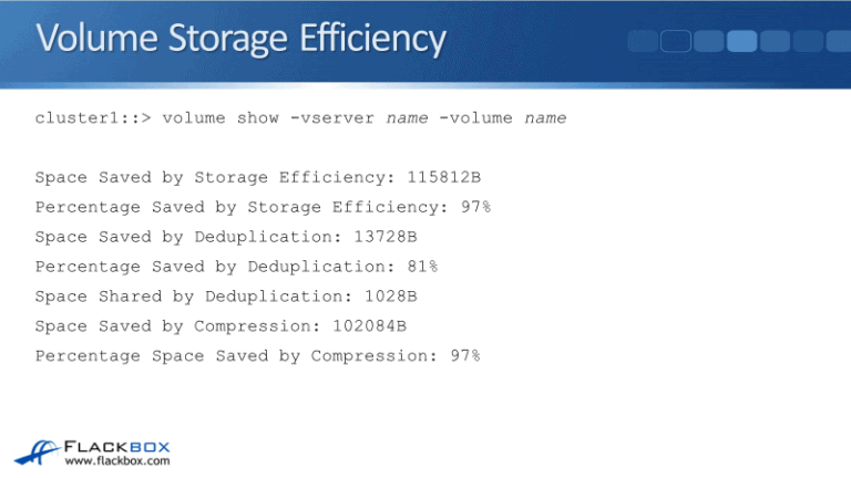 NetApp Storage Efficiency Reporting Tutorial - FlackBox