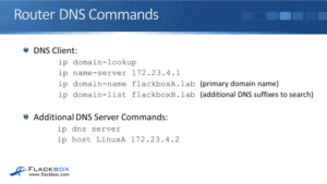 DNS on Cisco Routers - FlackBox