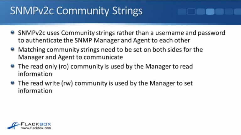 SNMP Simple Network Management Protocol - FlackBox