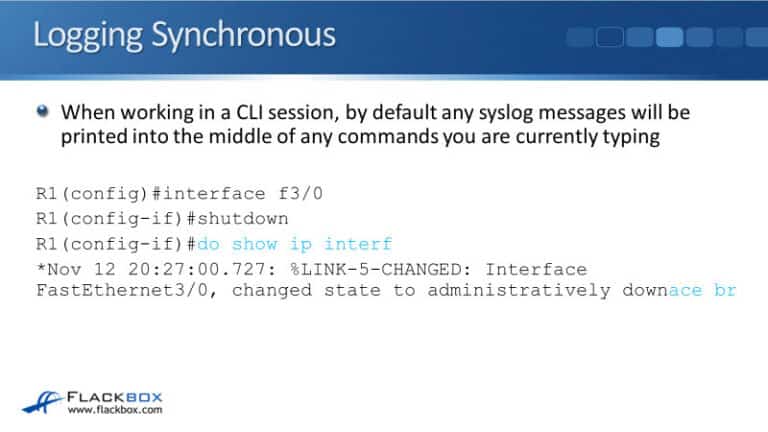 Cisco Syslog Tutorial - FlackBox