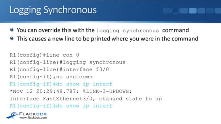 Cisco Syslog Tutorial - FlackBox