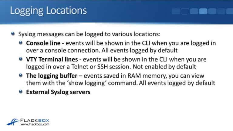 Cisco Syslog Tutorial - FlackBox