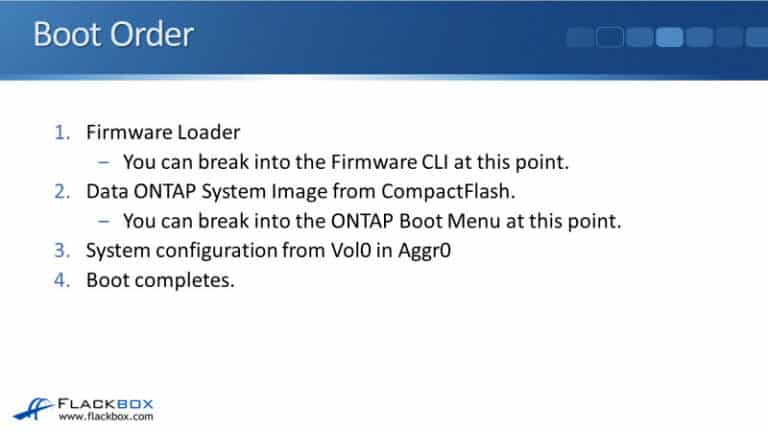NetApp Bootup Process Tutorial - FlackBox