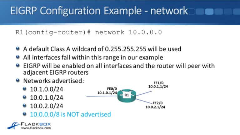 EIGRP Enhanced Interior Gateway Routing Protocol - FlackBox