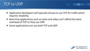 The Transport Layer Header, TCP, and UDP - FlackBox