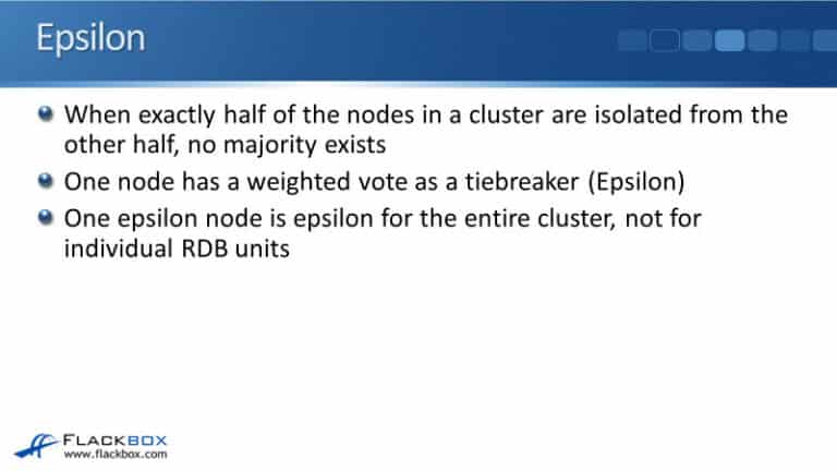 NetApp Replicated Database, Quorum, and Epsilon - FlackBox