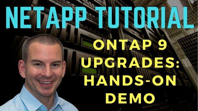 NetApp ONTAP 9 Upgrades Tutorial - FlackBox