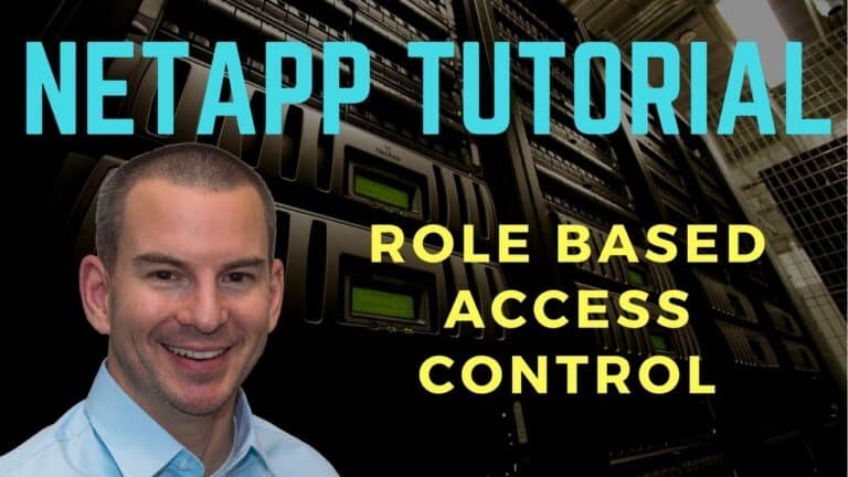 NetApp RBAC Role Based Access Control Tutorial - FlackBox