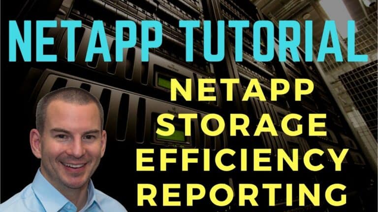 NetApp Storage Efficiency Reporting Tutorial - FlackBox