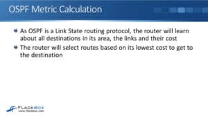 Cisco OSPF Cost Metric - FlackBox