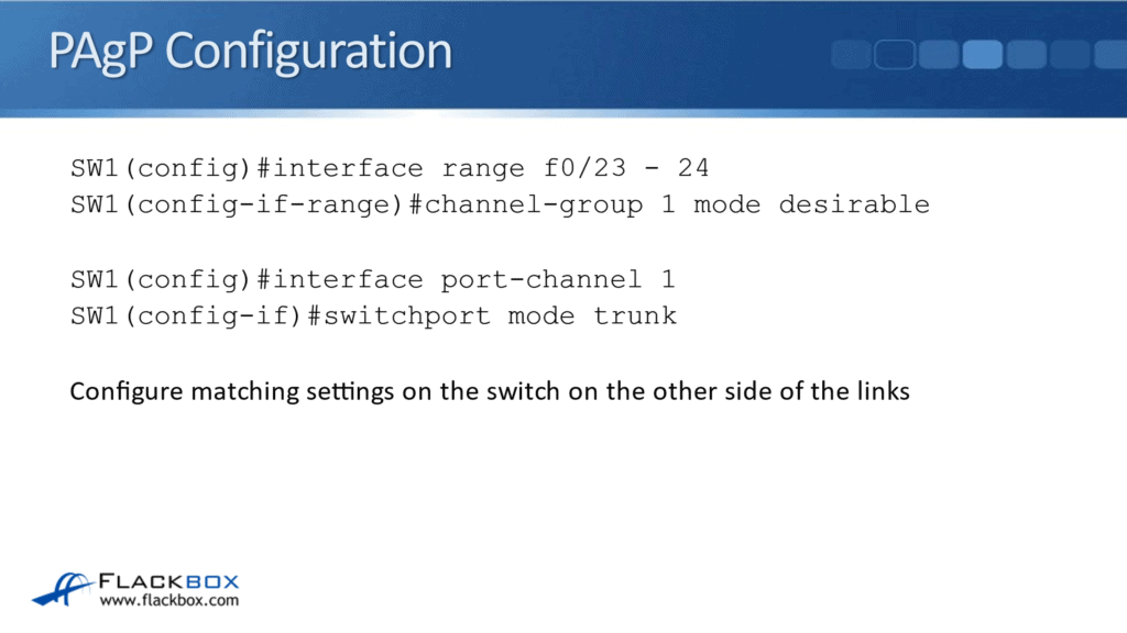 Cisco EtherChannel Protocols and Configuration - FlackBox
