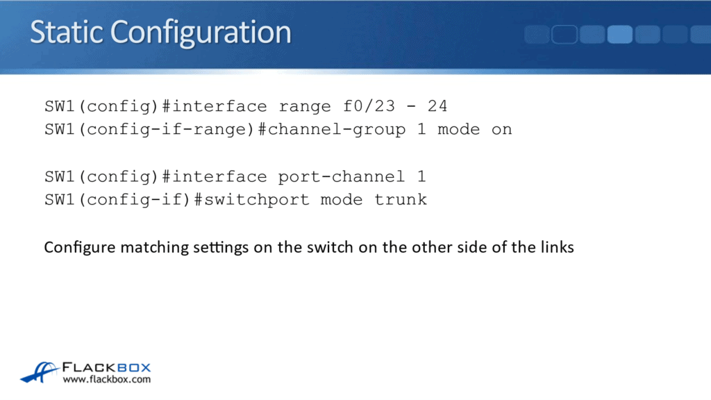 Cisco EtherChannel Protocols and Configuration - FlackBox