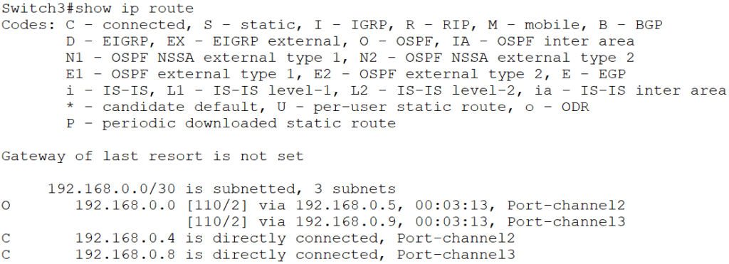 Cisco Layer 3 EtherChannel - FlackBox
