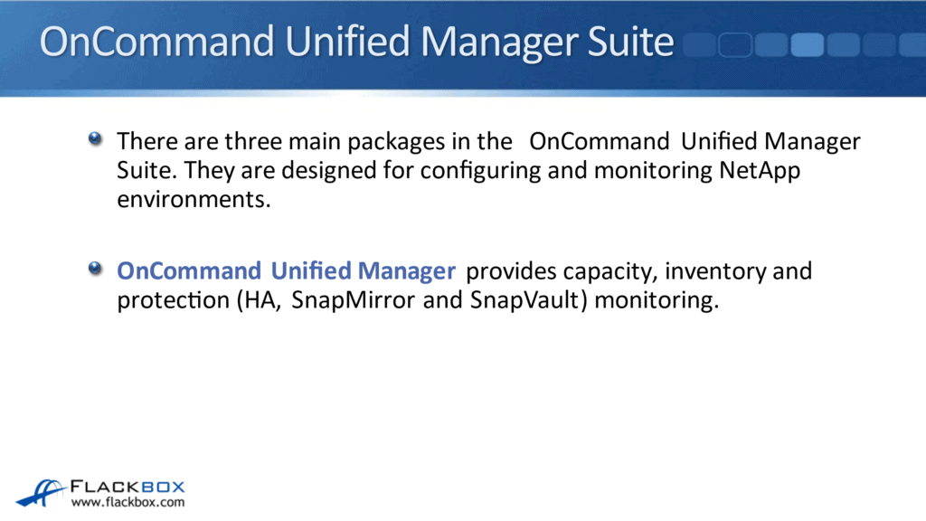 Netapp Centralized Management Software Flackbox 6105