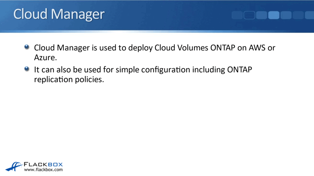 NetApp Centralized Management Software - FlackBox