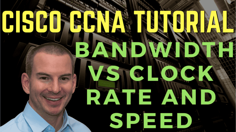 Cisco Bandwidth vs Clock Rate and Speed - FlackBox