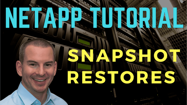 NetApp Snapshot Restores - FlackBox