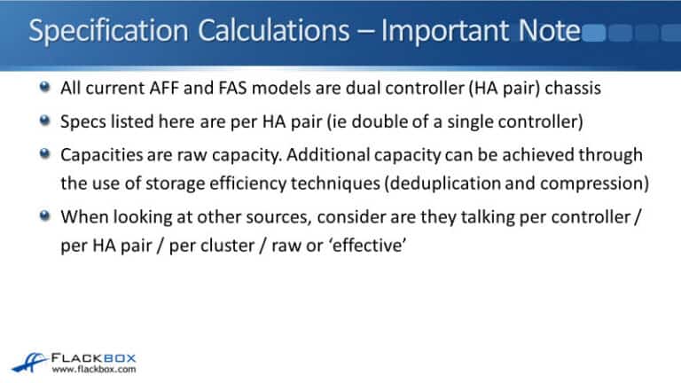 NetApp AFF Platform Overview and Tech Specs - FlackBox