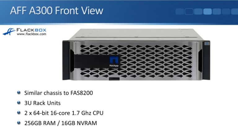 NetApp AFF Platform Overview and Tech Specs - FlackBox