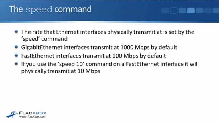 Cisco Bandwidth vs Clock Rate and Speed - FlackBox