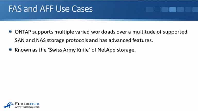 NetApp FAS Platform Overview and Tech Specs - FlackBox