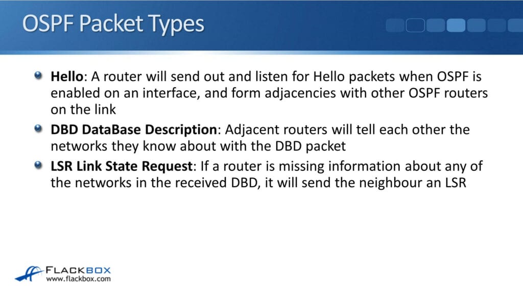 Cisco OSPF Characteristics - FlackBox
