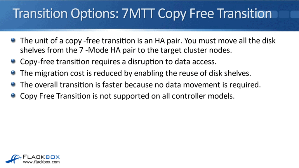 NetApp 7-Mode Migration - FlackBox