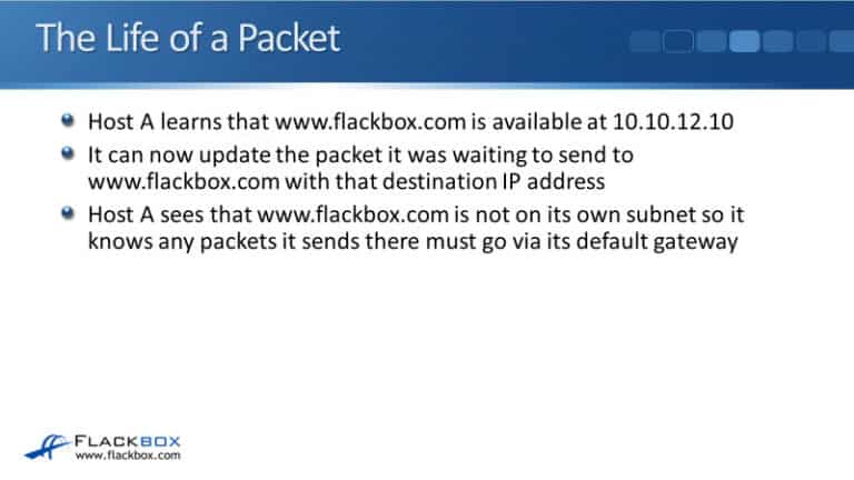 Cisco The Life of a Packet - FlackBox