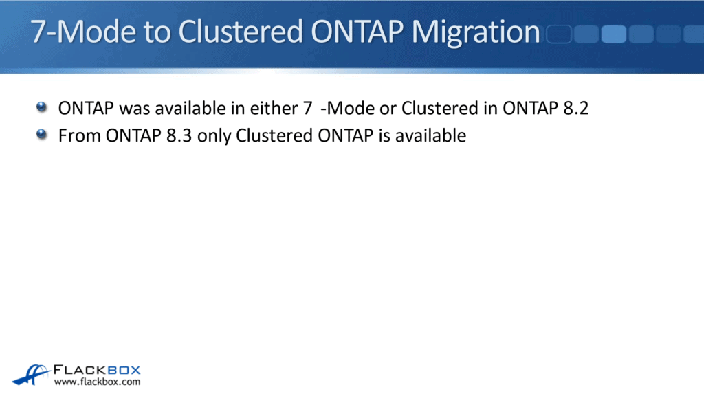 NetApp 7-Mode Migration - FlackBox