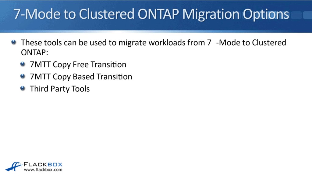 NetApp 7-Mode Migration - FlackBox