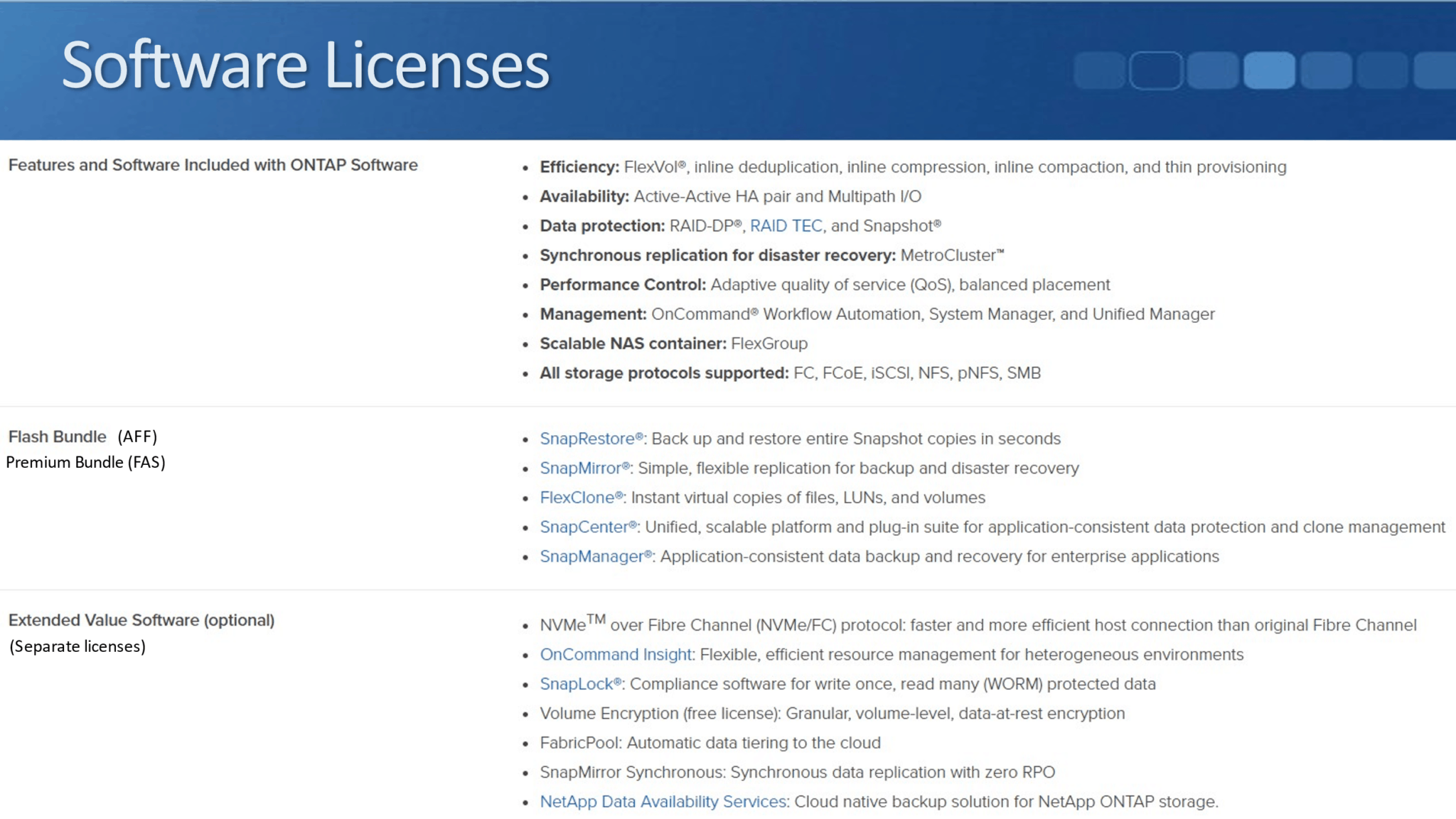 NetApp Licensing - FlackBox